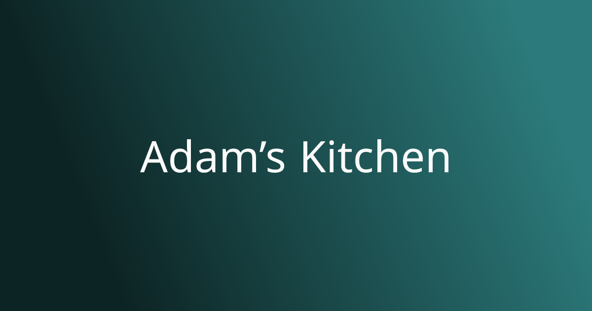 Order Authentic Mediterranean Online | Adam’s Kitchen - Pickup or ...